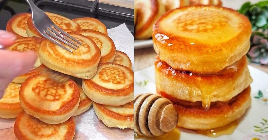 Mini fluffy pancakes: the easy and delicious recipe to try
