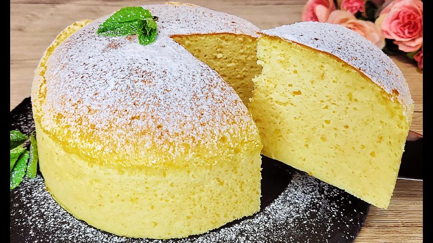 Yogurt cloud cake: how to make it fluffy and delicious