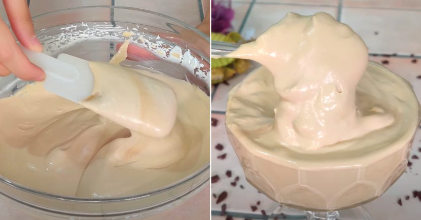 Coffee cream with just 3 ingredients: the tasty recipe to try right now