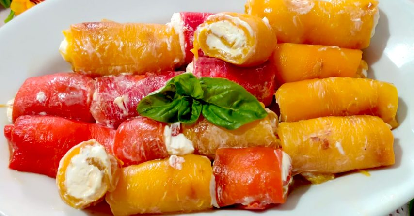 Bell pepper rolls: you really need to try this amazing appetizer