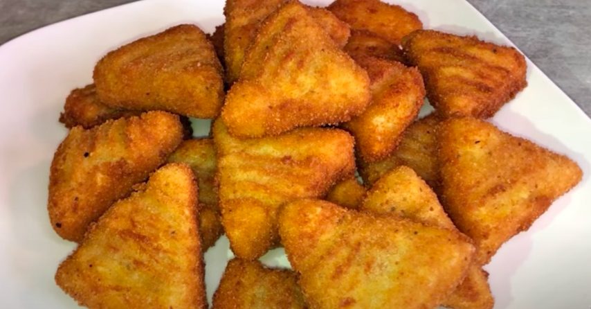 Potato fried triangles: the originale and tasty way to prepare them