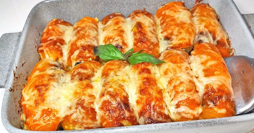 Bell pepper rolls: the simple way to make a tasty meal