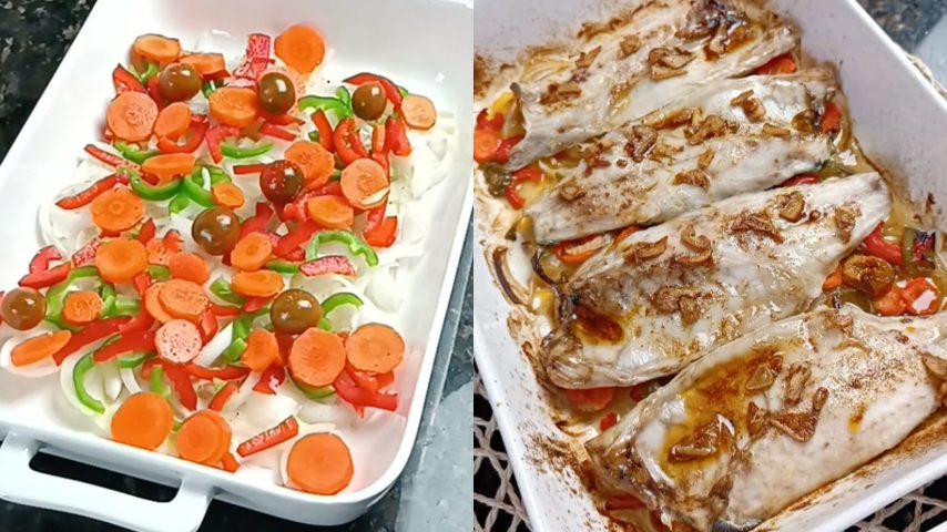 One pot sea bass and vegetables: the quick recipe for an healthy meal