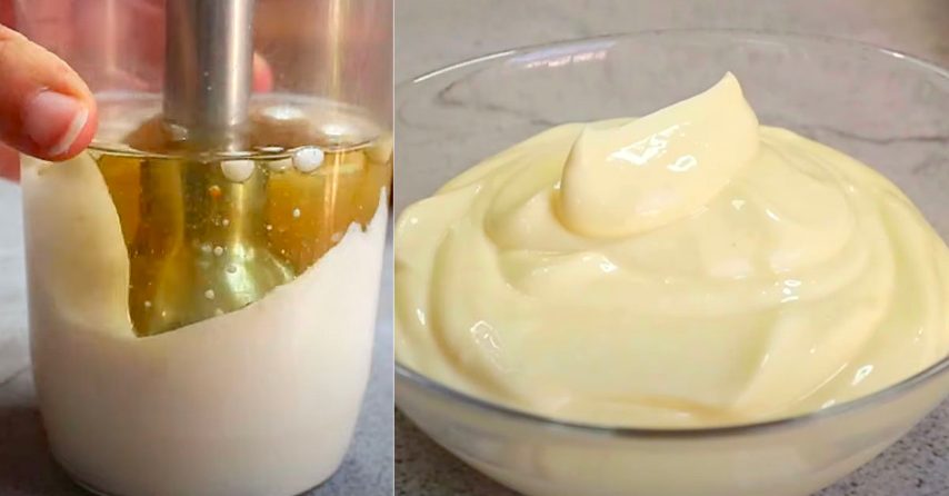 Eggless mayonnaise: the recipe to make it creamy