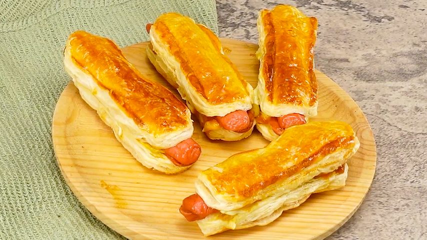 Hot dog pastry: perfect for a simple and quick dinner!