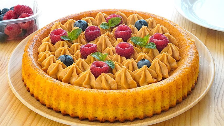 Salted caramel soft pie: the recipe for an easy and delicious dessert