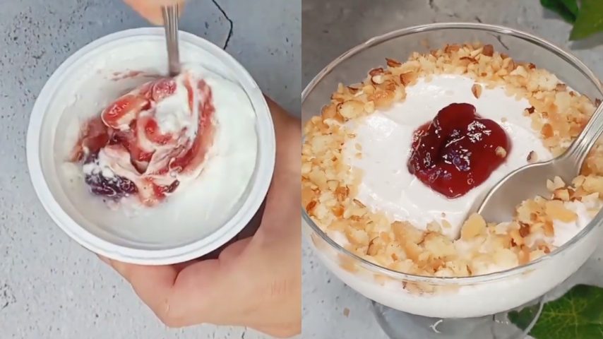 Coppette allo yogurt: la ricetta del dessert con soli 3 ingredienti