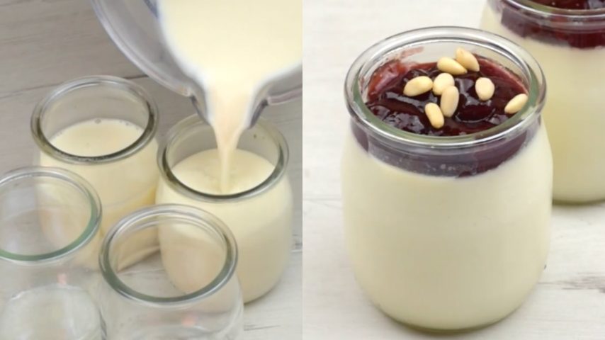 Cream pudding cups: the recipe for a quick and fresh dessert