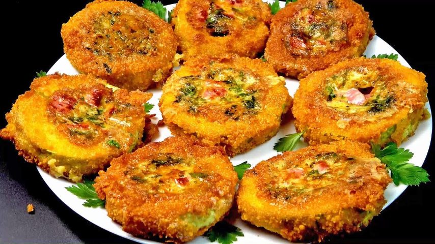 Stuffed zucchini rings: the tasty recipe everyone will love