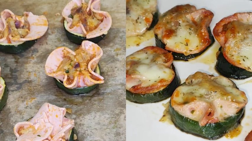 Baked zucchini rings: the original recipe for a tasty side dish