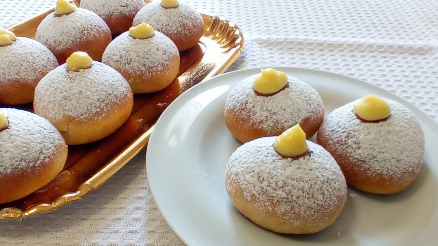 Baked bombs with custard: the recipe to make them fluffy and delicious ...