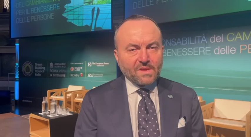Edilizia sostenibile, Capaccioli: importante proposta GBC Italia