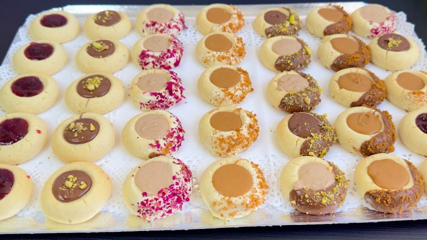 Assorted biscuits with filling: the recipe with just one dough
