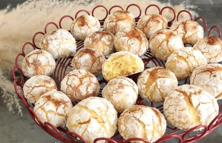 Tangerine crinkle cookies: the recipe to make them delicious and fragrant
