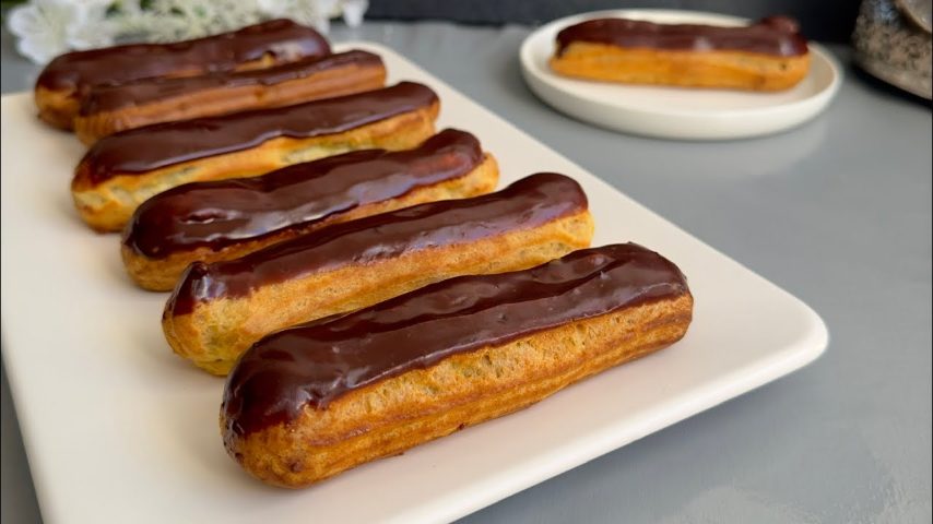 Chocolate eclairs: the recipe for a delicious dessert everyone will love