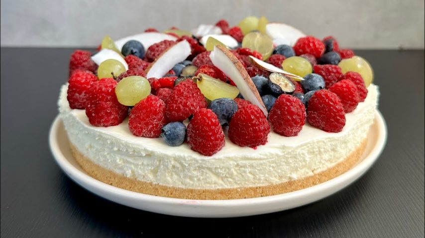 Fresh fruit cheesecake: the recipe for a delicious dessert everyone ...